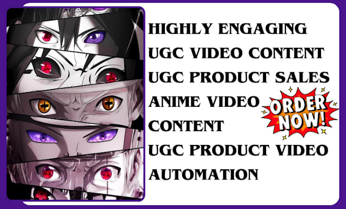 Setup highly engaging ugc product video anime product video anime ugc ...