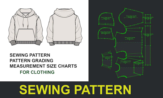 Do all kinds of clothing sewing patterns and cad grading dxf for ...