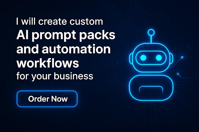 Create custom ai prompt packs and automation workflows for your ...
