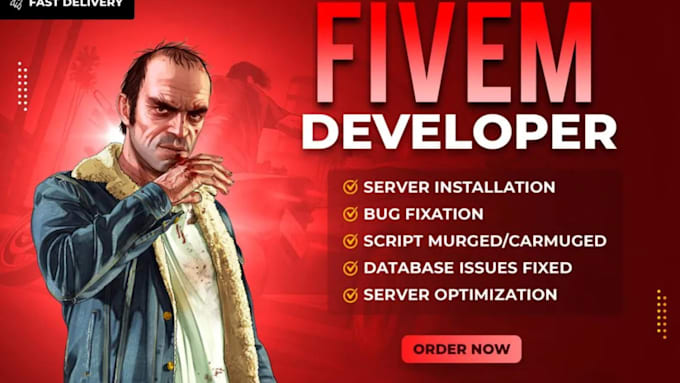 Fix hard, complex fivem server bugs, fivem script errors on qbcore, esx server by Ronald_holmes6 ...