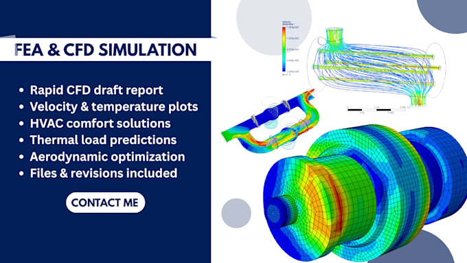 Wind cfd renewable cfd thin wall fea pressure vessel structural fea by ...