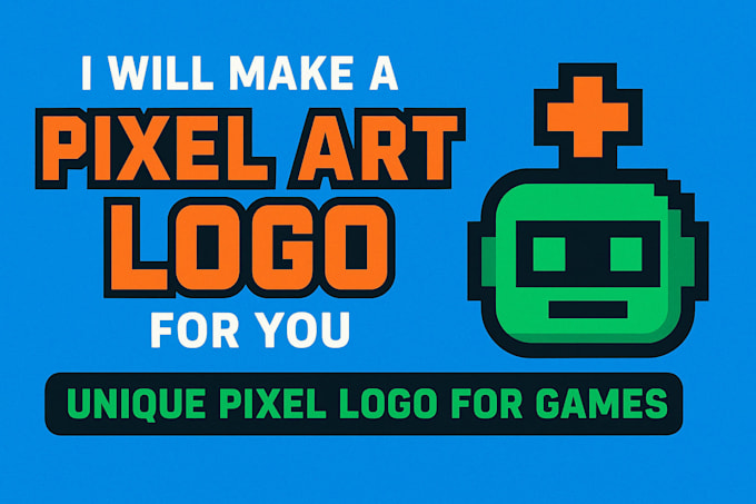 Make a professional pixel art logo for your brand or game by Revival56 ...
