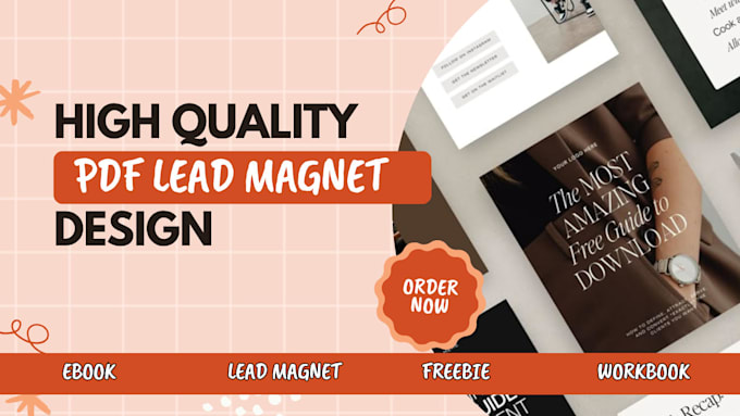 Create pdf lead magnet design, checklist, lead magnet, ebook design ...