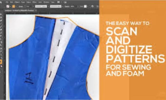 Convert your hand drawn or paper pattern into sewing pattern by Husdon ...