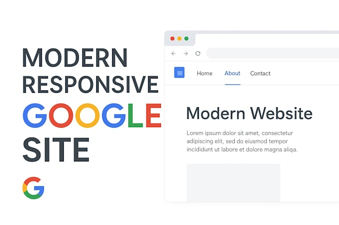 Create a professional and mobile friendly website using google sites by ...