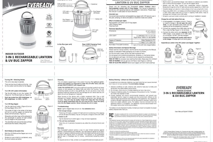 Design a step by step product manual, user manual guide and ...