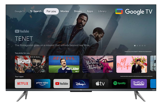 Smart tv app für 4k, qled, android tv, google tv mit installation und ...