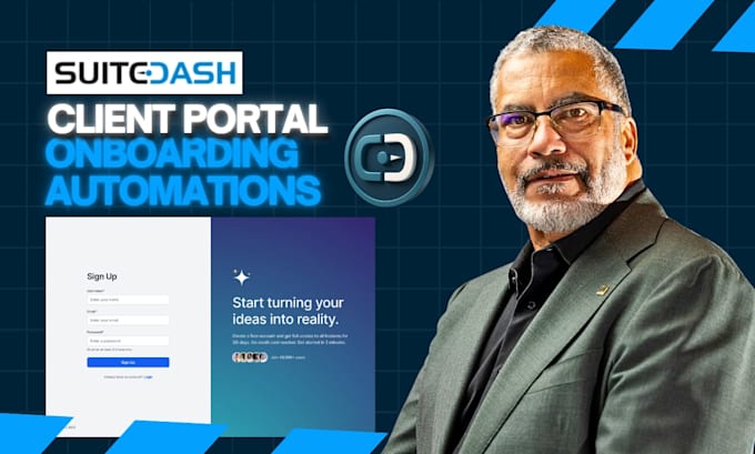 Setup suitedash client portal booking kickoff form onboarding system ...