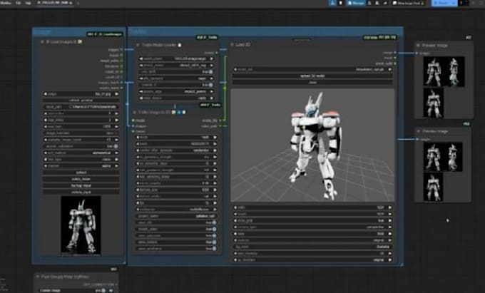 Deploy 3d comfyui node workflow setup serverless rtx runpod api sdxl controlnet by Rollanfran ...