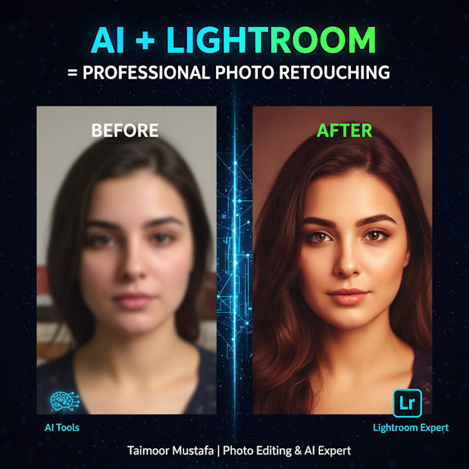 Edit and retouch your photos professionally using lightroom and ai ...
