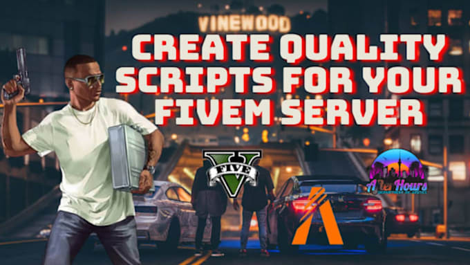 Create redm server,fivem server,fivem mlo,fivem script or esx qbcore,clothes,gun by Caleb_9257 ...