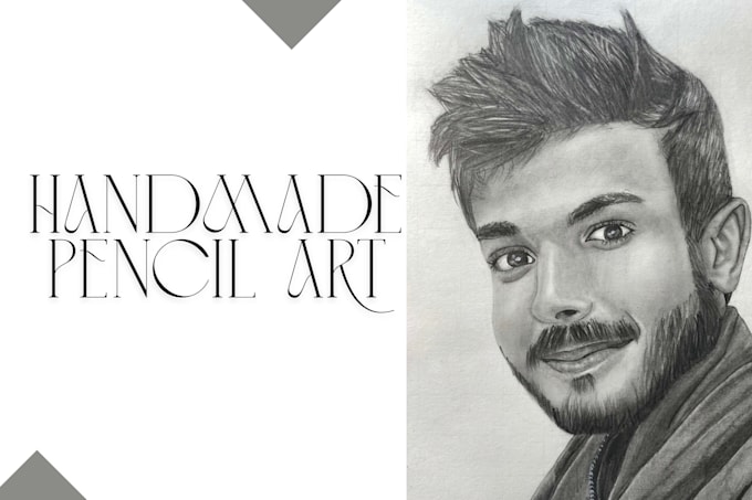 Create a hand drawn realistic pencil art from your photo by Artbyshivam ...