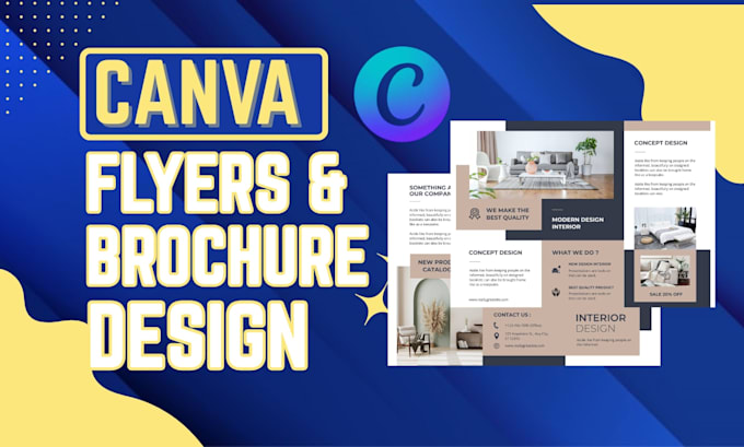 Do brochure design redesign flyer brochure on canva and flyer on canva ...