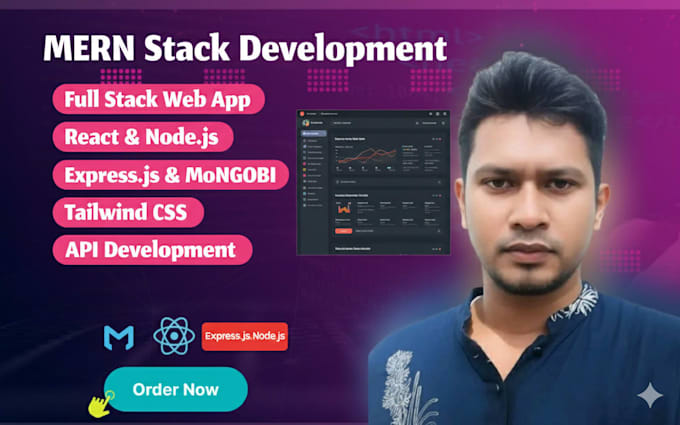 Develop a professional full stack mern web application by Robin453361 ...