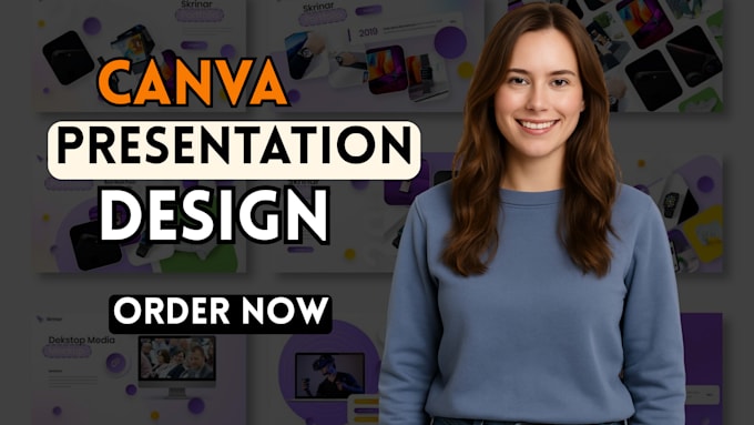 Design powerpoint presentation in canva presentation by Gracelewis45 ...