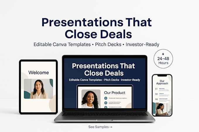 Design canva presentation design investor ready pitch deck templates by ...