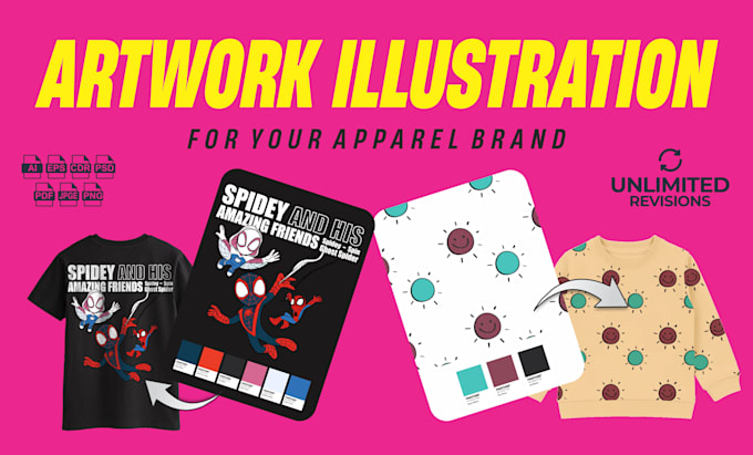Do artwork design and color separation by Wrapdesigner0 | Fiverr