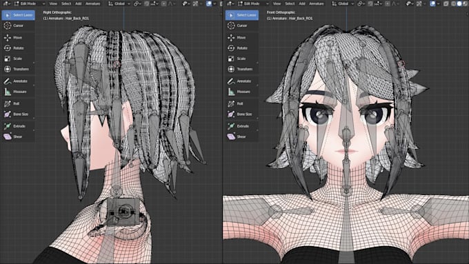 Create 52 arkit blendshapes for facial rigging, mocap, vtubing, and ...