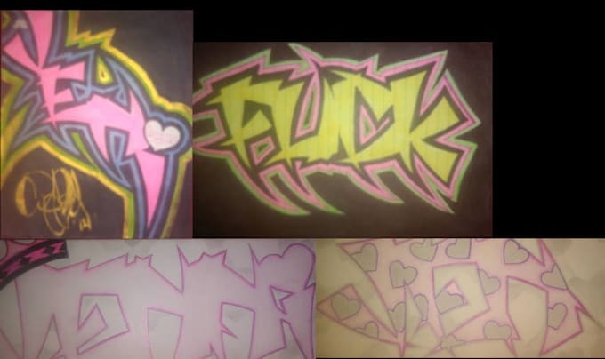 Design a word or name, locos,banners by Dredrizz1983 | Fiverr