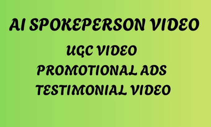Create professional ai female ugc video, testimonial product review ...