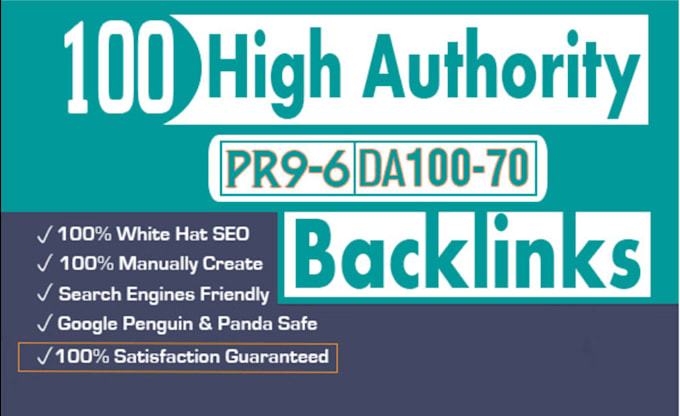 Build manual 100 backlinks from unique domain on da100 sites by ...
