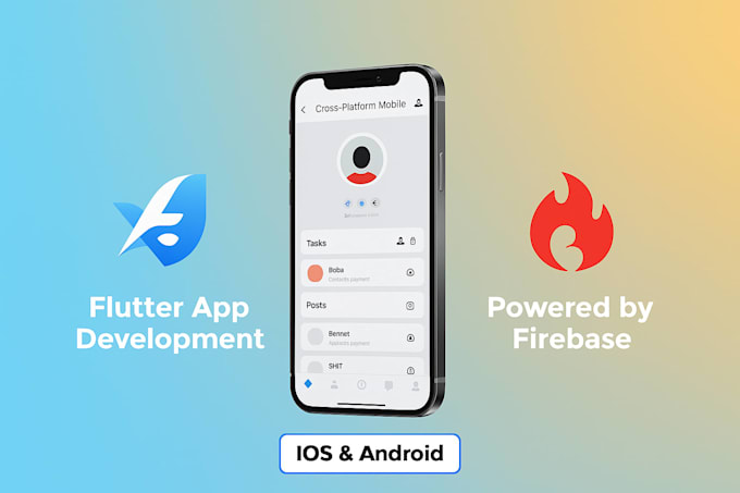 Develop and fix flutter mobile apps for android and ios by ...