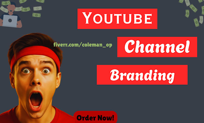 Design youtube branding channel thumbnail logo design by Coleman_op ...