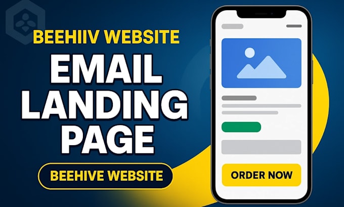Design beehiiv ai email automation beehive newsletter brevo landing ...