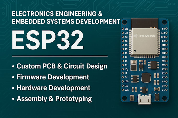 Do pcb design, circuit design, firmware and hardware development pcb ...