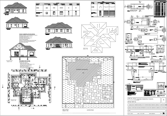 Create floor plans, architectural drawings, 2d landscape plan, 2d site ...