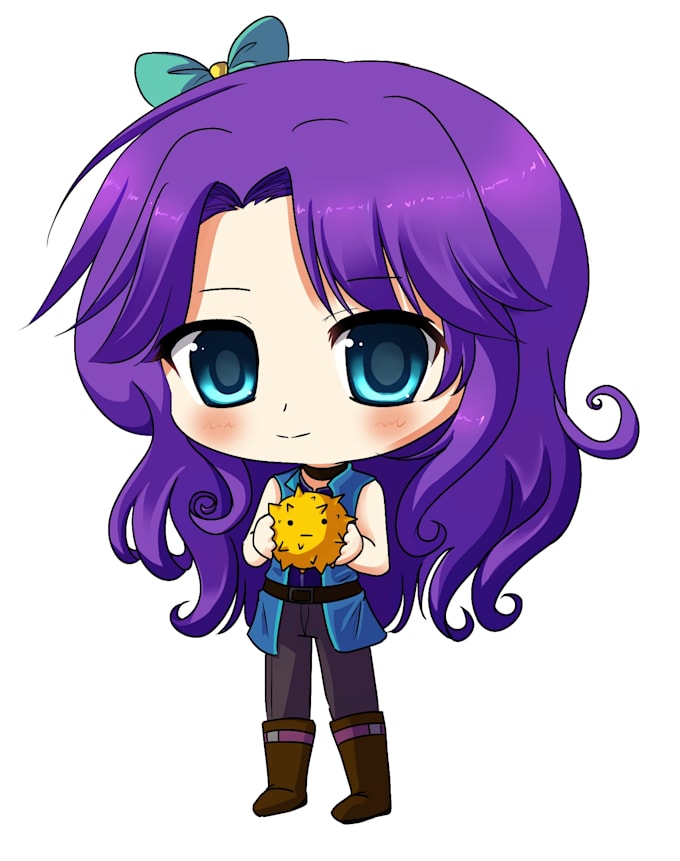 Draw anime style chibi by Ceroscopy | Fiverr