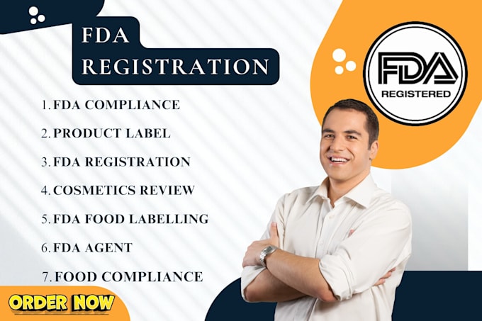 Fda registration supplement and cosmetics label for fda compliance, fda ...