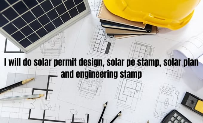 Do solar permit design, solar pe stamp, solar plan and engineering ...