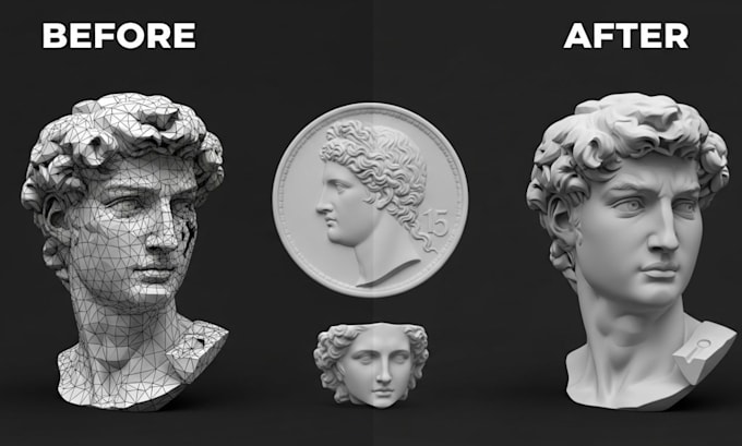Repair stl file 3d optimization stl file mesh repair fix stl for 3d ...