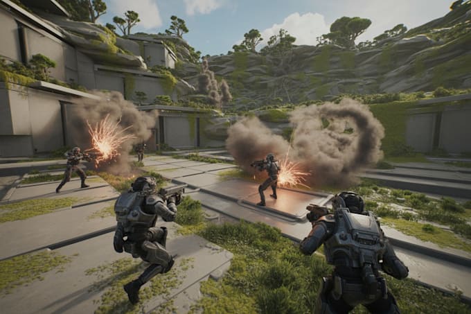 Develop unreal engine game, ue5 blueprint game development, ue5 game ...