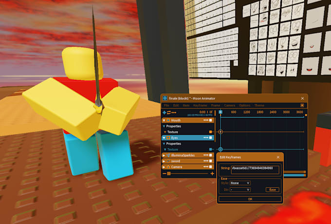 Help you make decent basic movement roblox animations by Nono_le_dragon ...