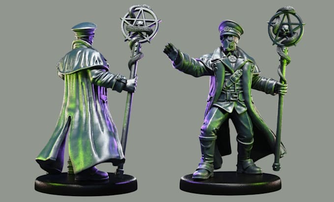 Sculpt 3d miniature, 3d figurine, 3d statue, action figure for stl 3d ...