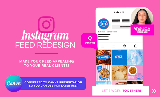 Redesign your instagram feed in professional layout by Marianarubiopa ...