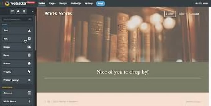 Redesign webador website, webador redesign, mobile optimization ...