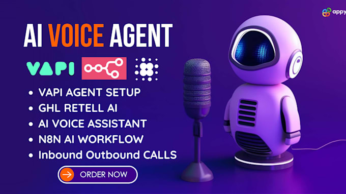 Construye tu agente de voz ai usando make n8n vapi retell ghl o elevenlabs chatbots