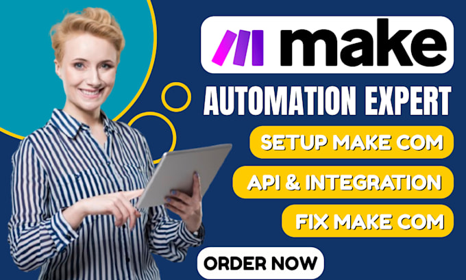 Fix make com, made com, setup make com automation, make automation ...