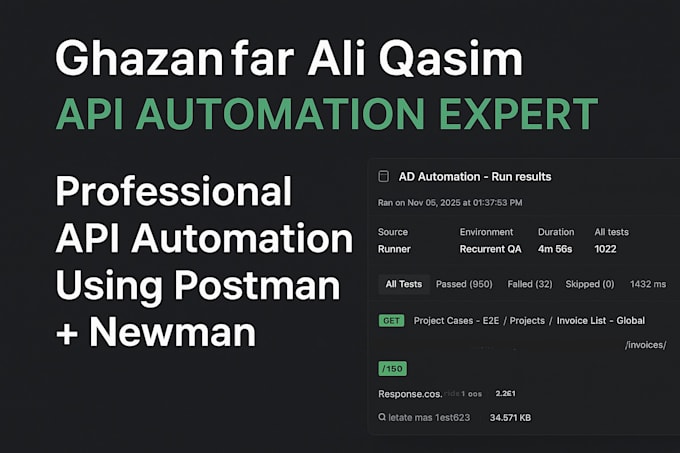 Perform professional api automation testing using postman and newman by ...
