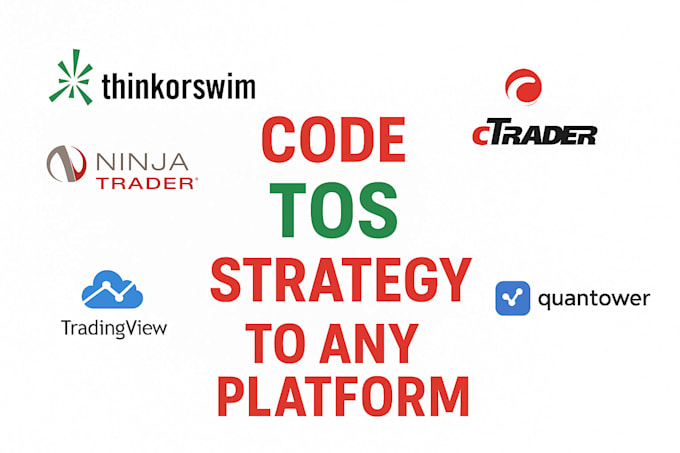 Code thinkorswim strategy to ninjatrader 8, ctrader, tradingview and ...