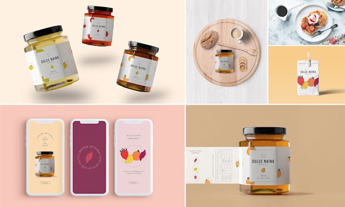 Create attractive food product packaging and labels by Jugutdg | Fiverr