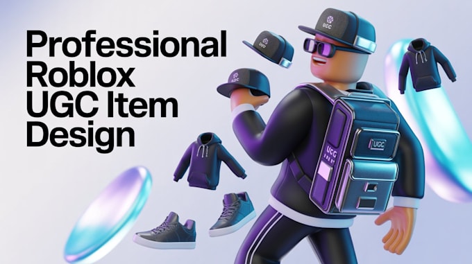 Design professional roblox ugc items, hats, and accessories by Jericho ...