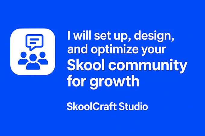 Set up, design, and optimize your skool community for growth by Durand ...