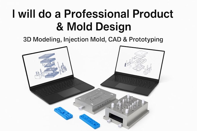 Do professional product mold design and 3d modeling, injection and cad ...