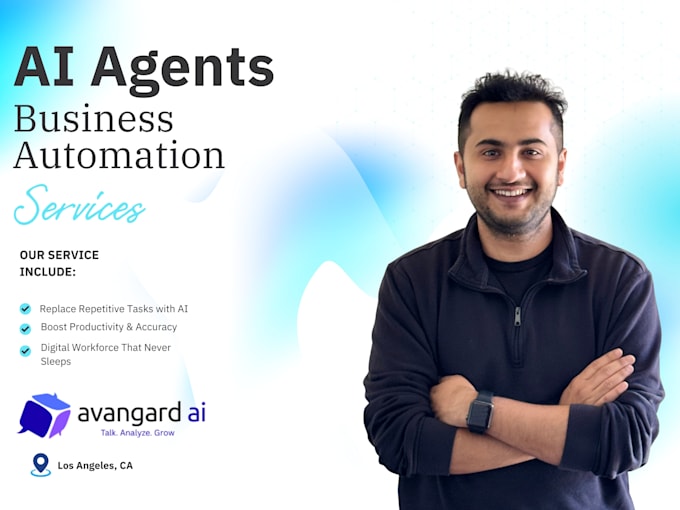 Create ai agents for business automation by Vaskar_dutta | Fiverr