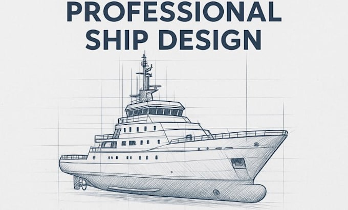 Provide complete naval architecture and 3d ship design services by ...