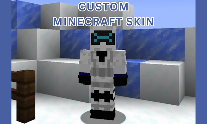 Create custom minecraft skin game avatar hd character skin cool player ...